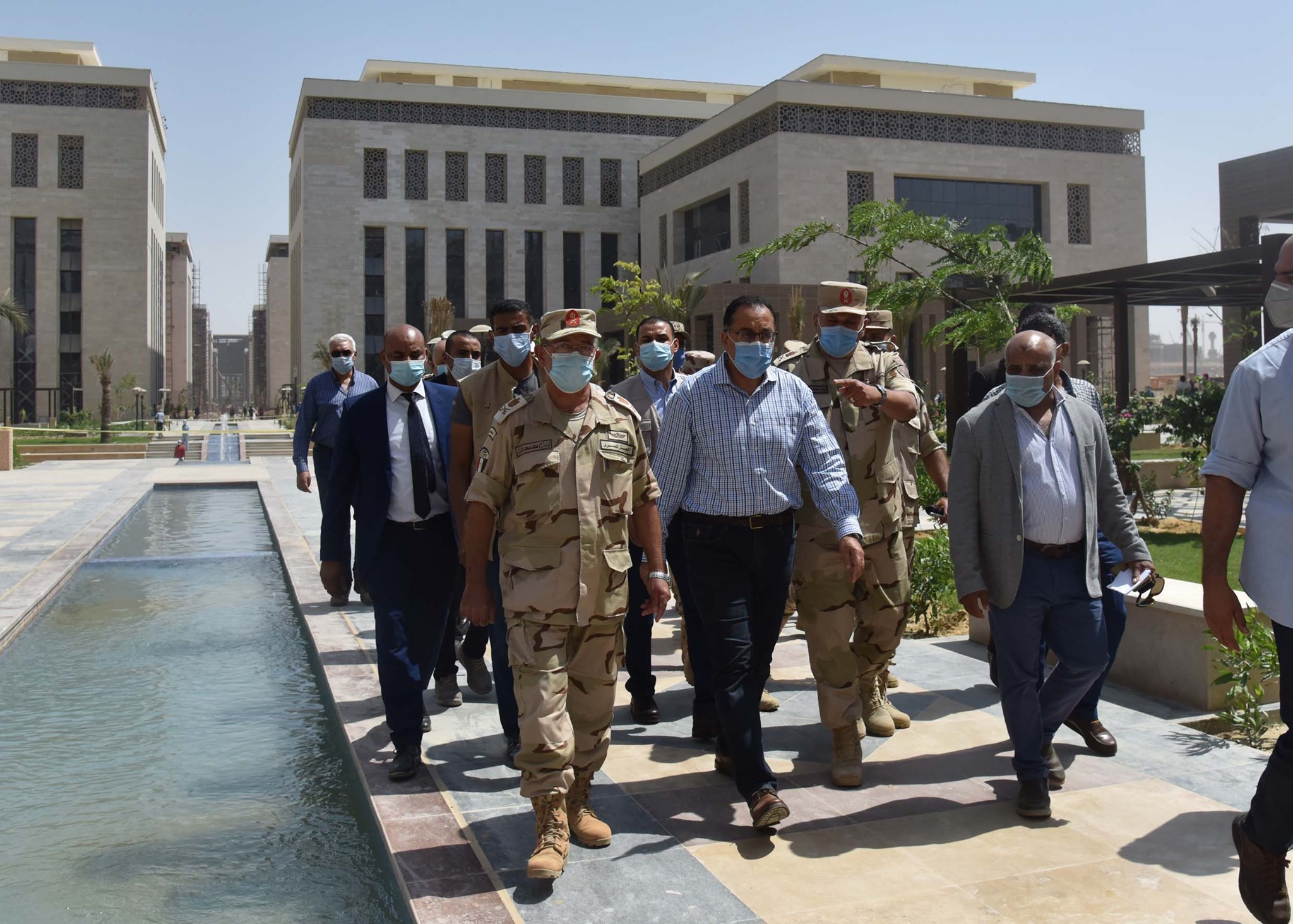 Prime Minister inspects ongoing projects at NAC - Daily News Egypt