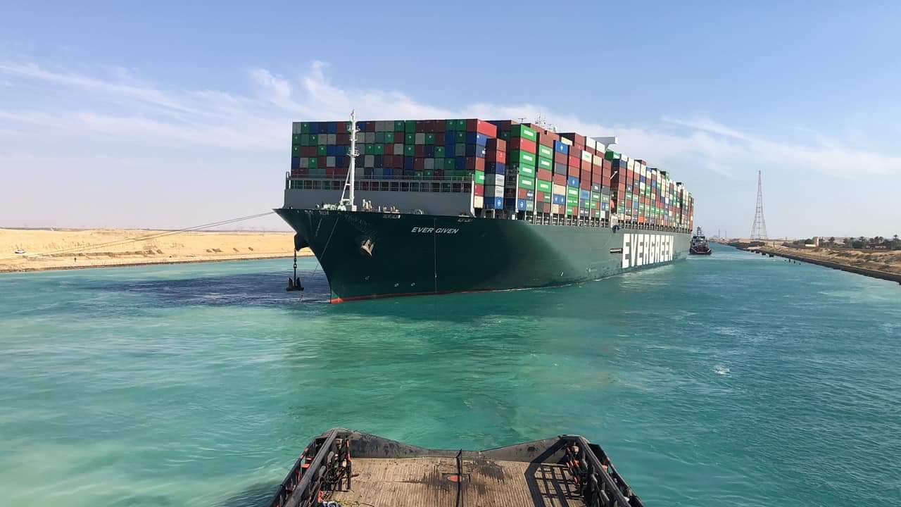 All Waiting Ships Cross Suez Canal On Saturday After Ever Given Incident Daily News Egypt