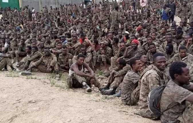 Tigray Defense Forces displays captured Ethiopian soldiers in Mek’ele ...